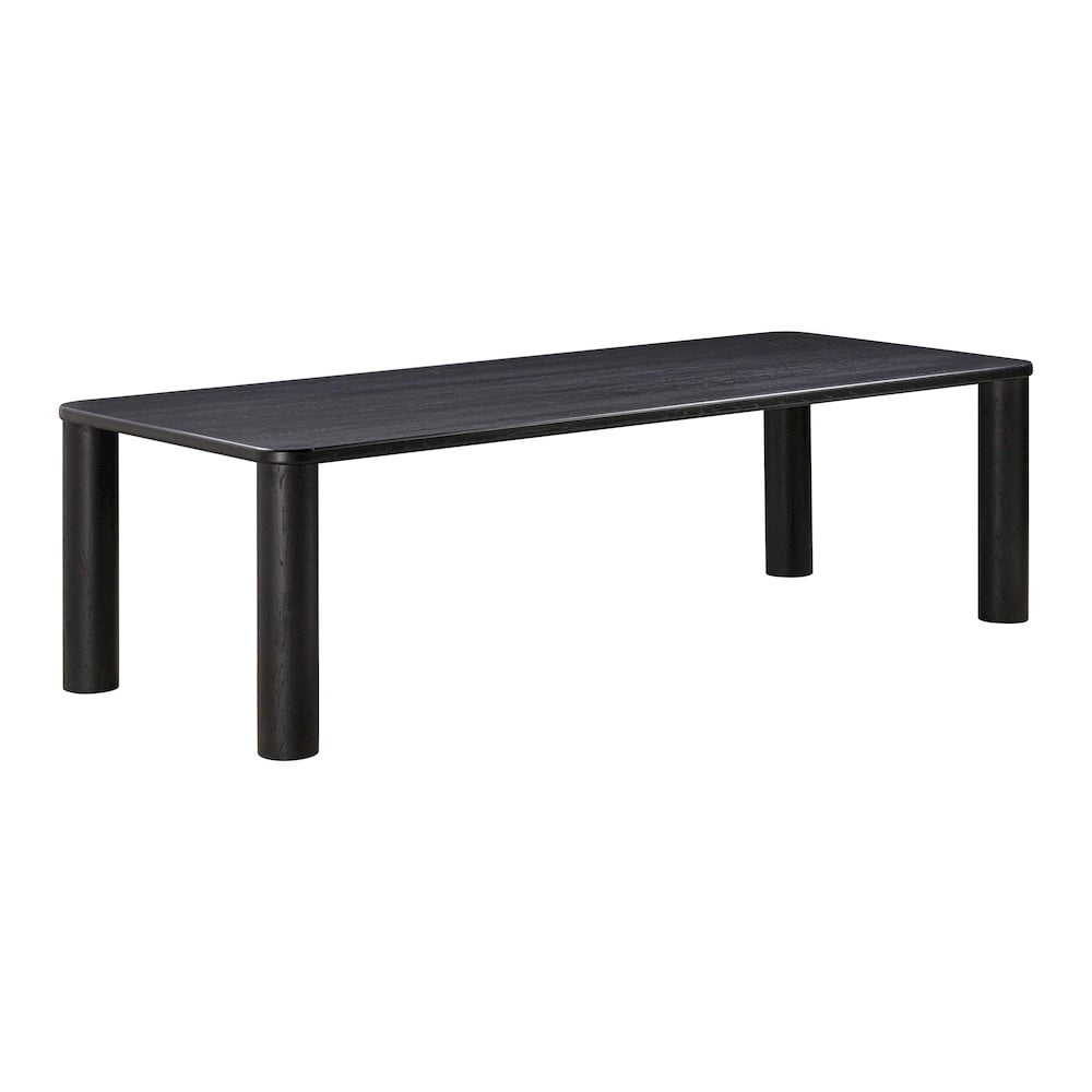 TOV Furniture Akola Black Oak Rectangular Dining Table - Walmart.com