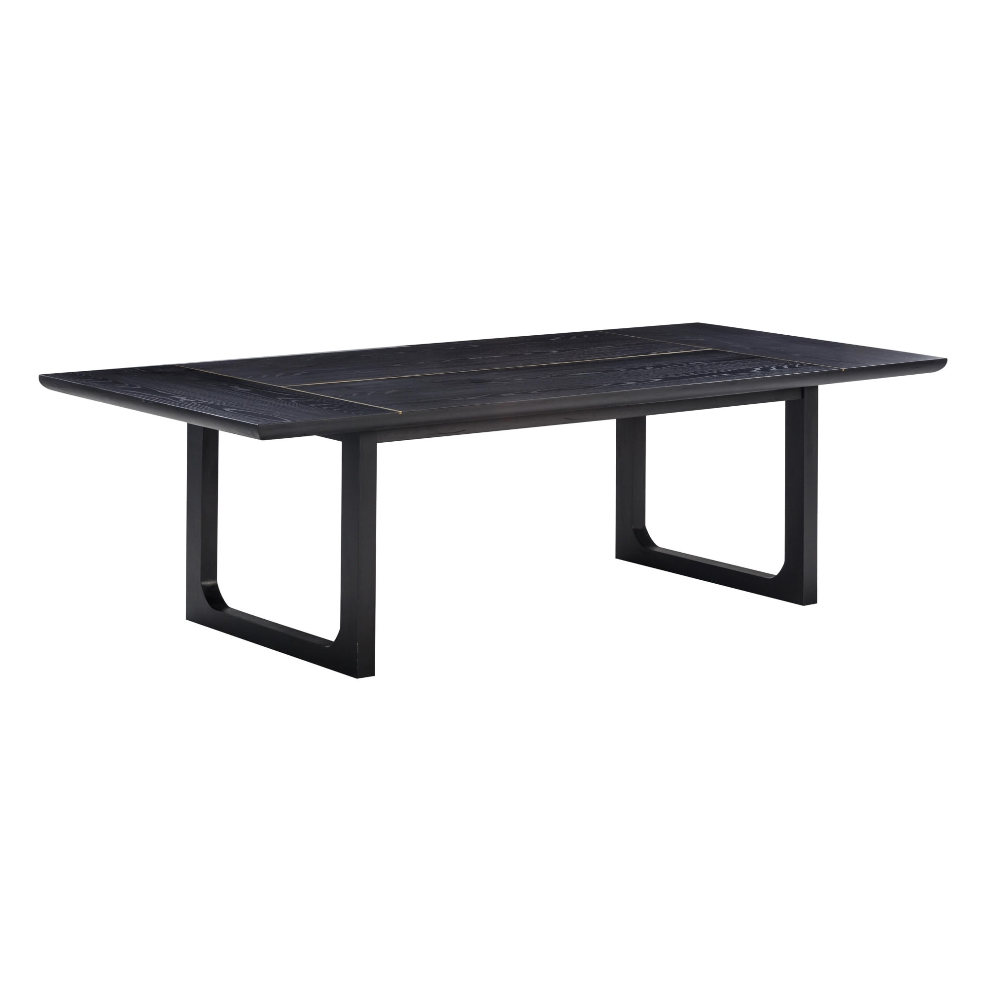 Shiloh Black Ash Rectangular Dining Table - Walmart.com