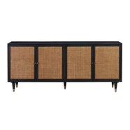 Meridian Furniture Beth Solid Wood Sideboard/Buffet in White Lacquer ...