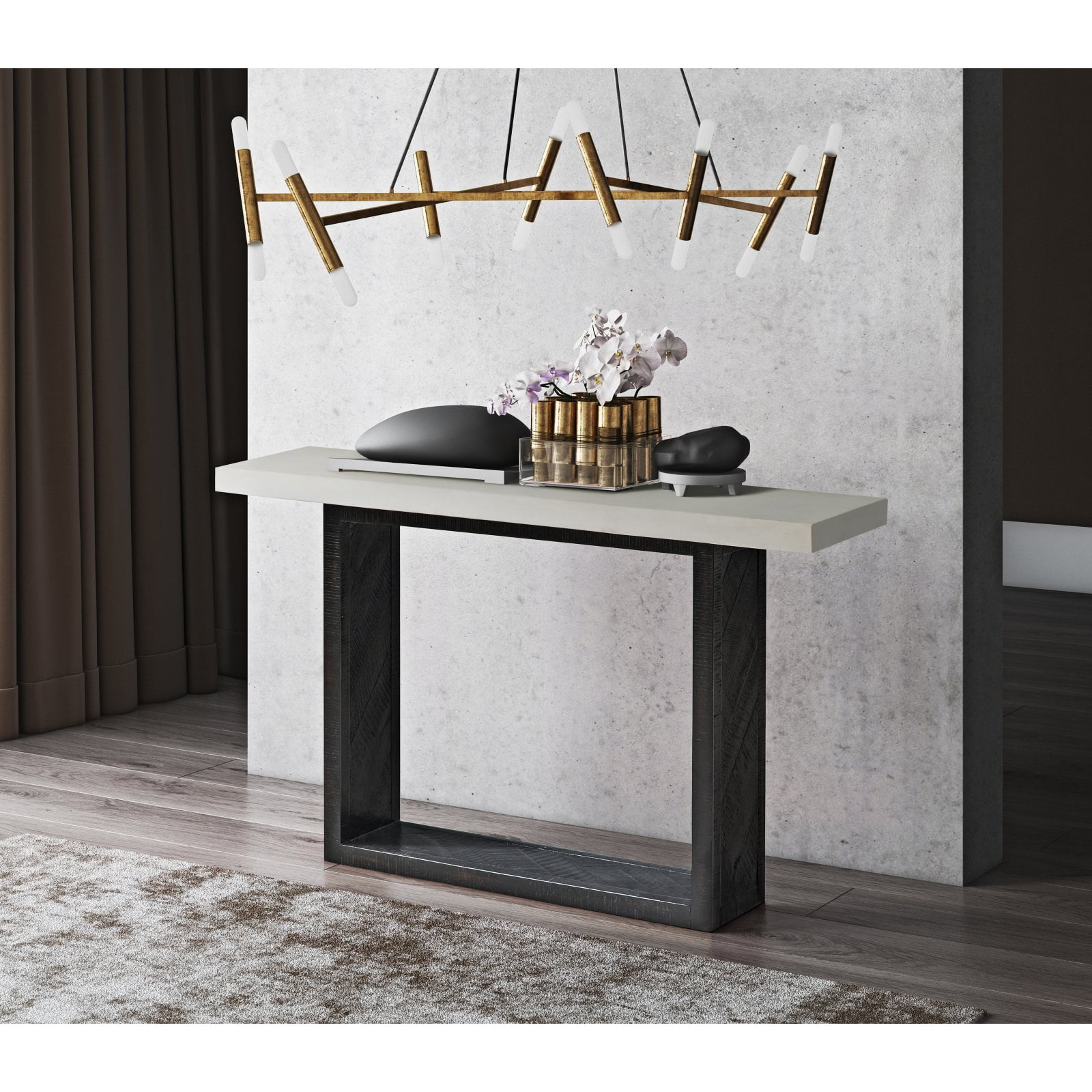 TOV Furniture Wyckoff Mixed Console Table - Walmart.com