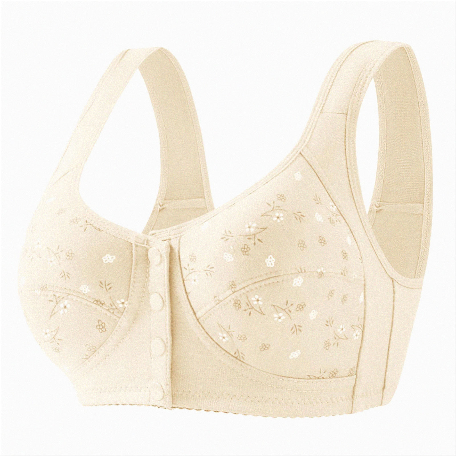 TOWED22 Daisy Bra for Seniors, Front Closure Bras for Older Women ...