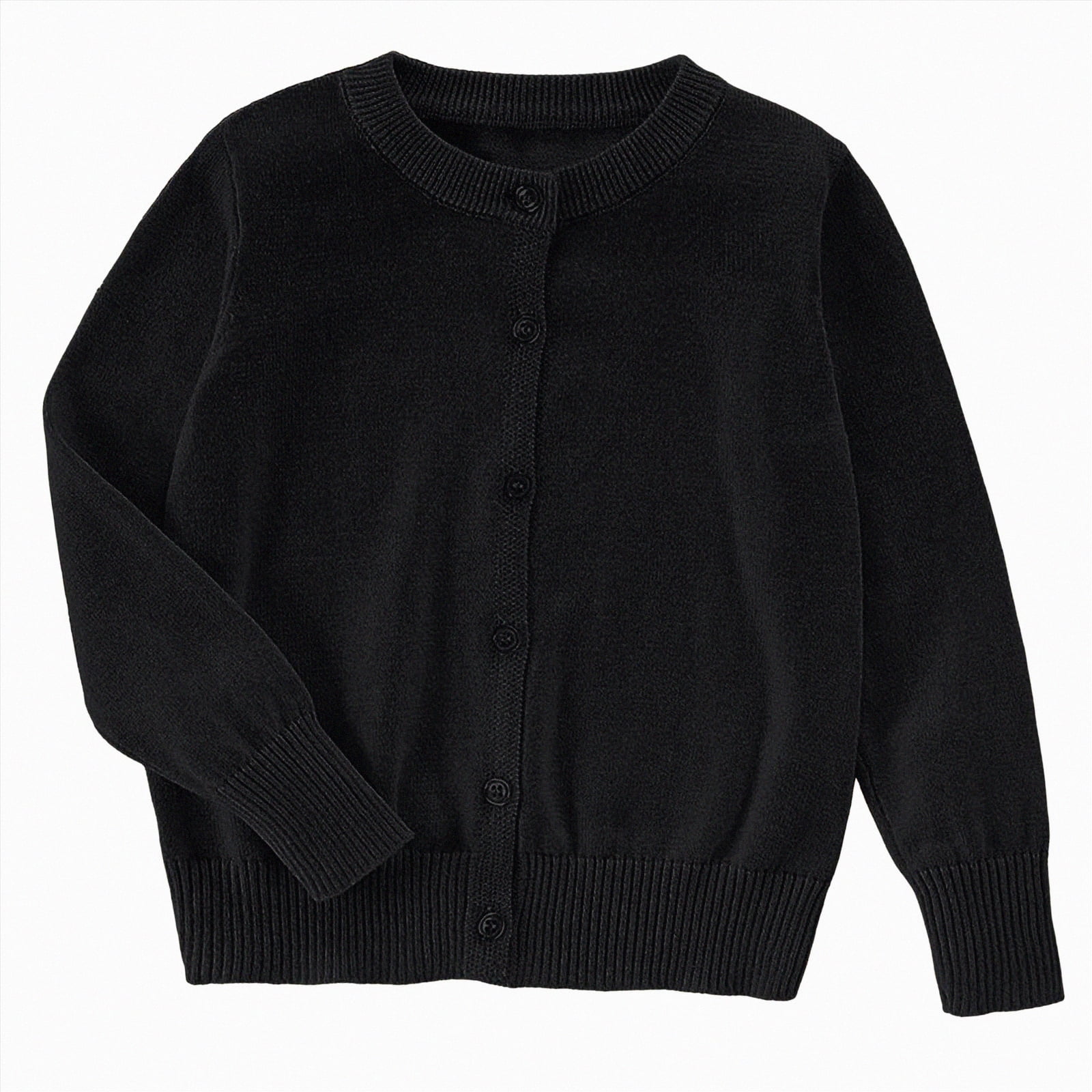 TOWED22 Girls Uniform Sweater Girls Cardigan Girls' and Toddler Long ...