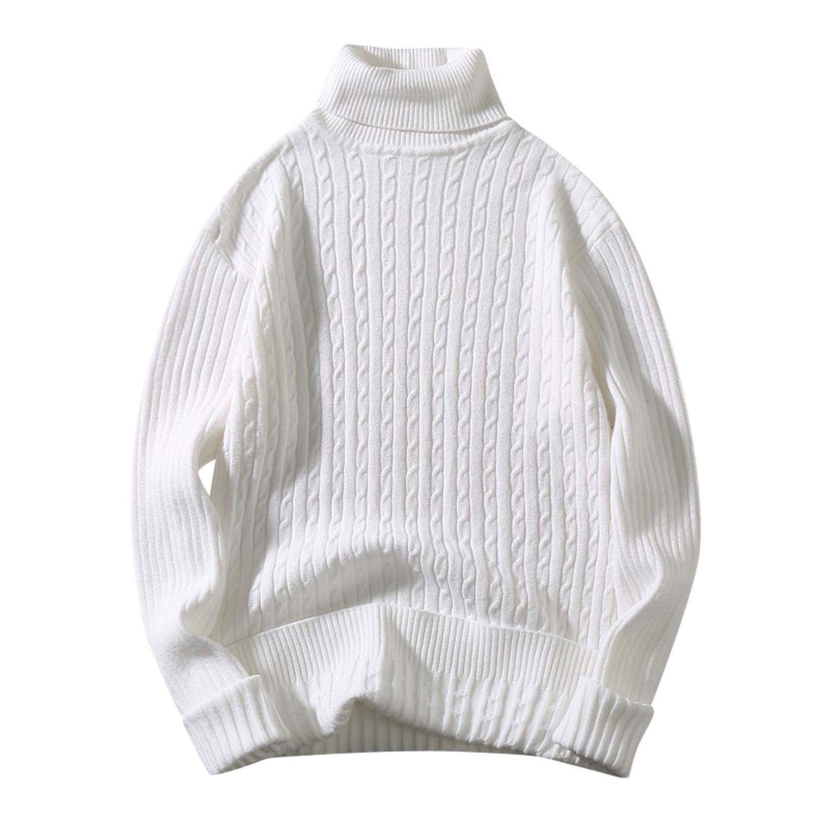 TOWED22 Men's Turtleneck Pullover Sweaters Male Autumn and Winter Wool ...