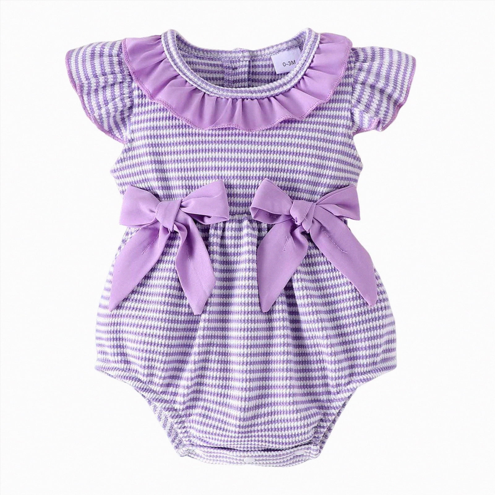 TOWED22 Newborn Baby Girl Summer Clothes Sleeveless Bubble Romper ...