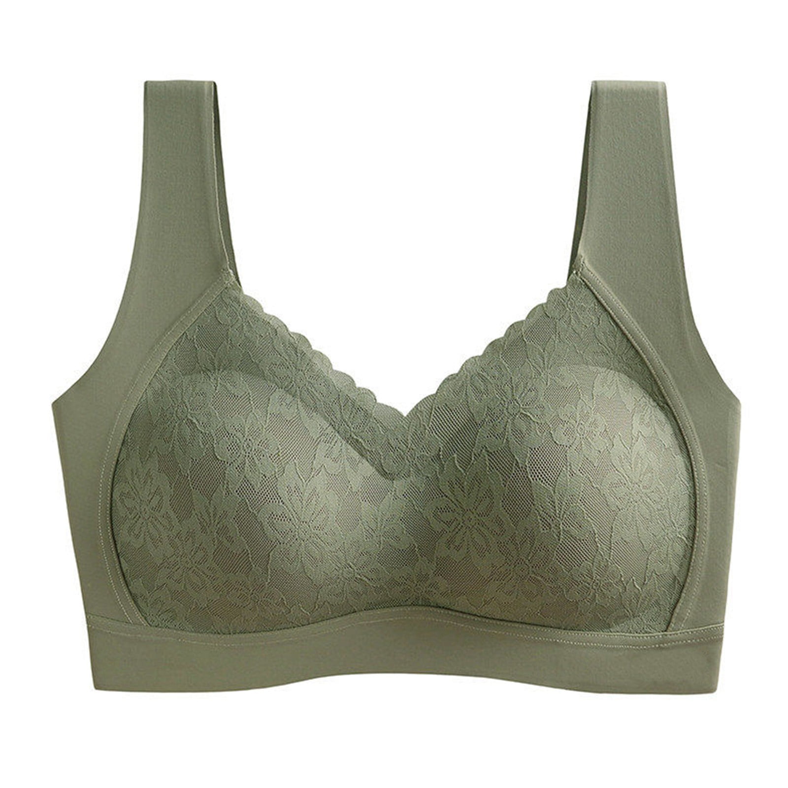 TOWED22 Plus Size Bras For Women,Women's Balconette Bra Lace Underwire ...