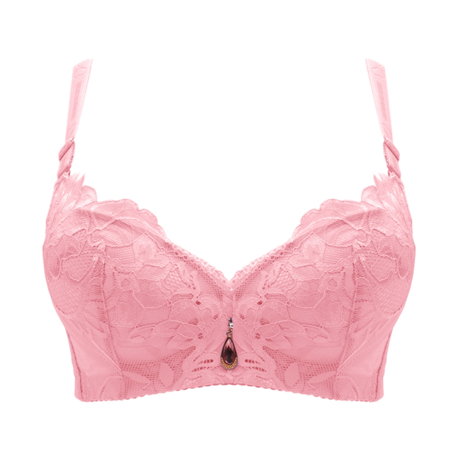 TOWED22 Women's Bras,Women's Full Coverage Bralette Plus Size Unlined ...