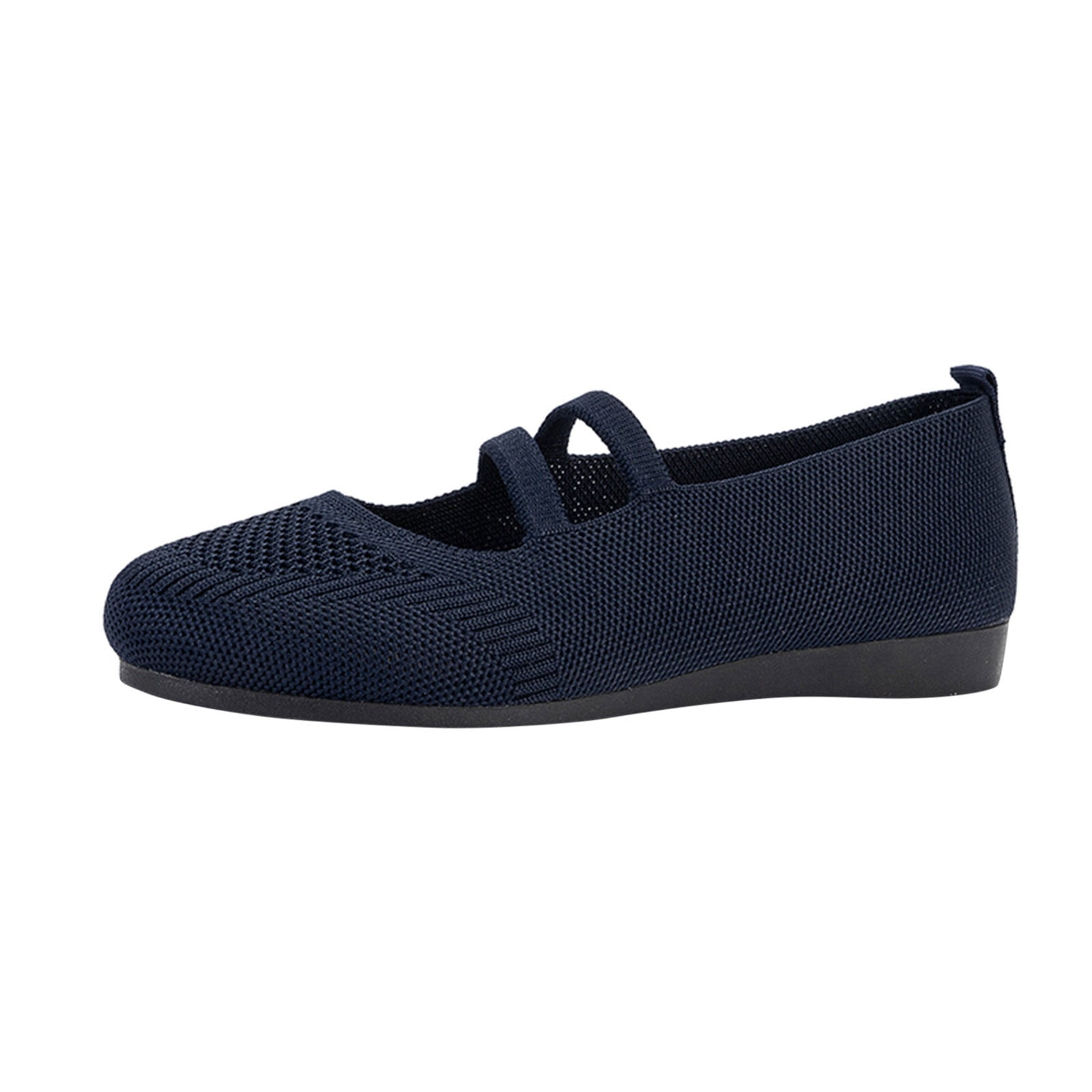 TOWED22 Women's Comfortable Fashion Elastic Ankle Straps Flats Shoes ...