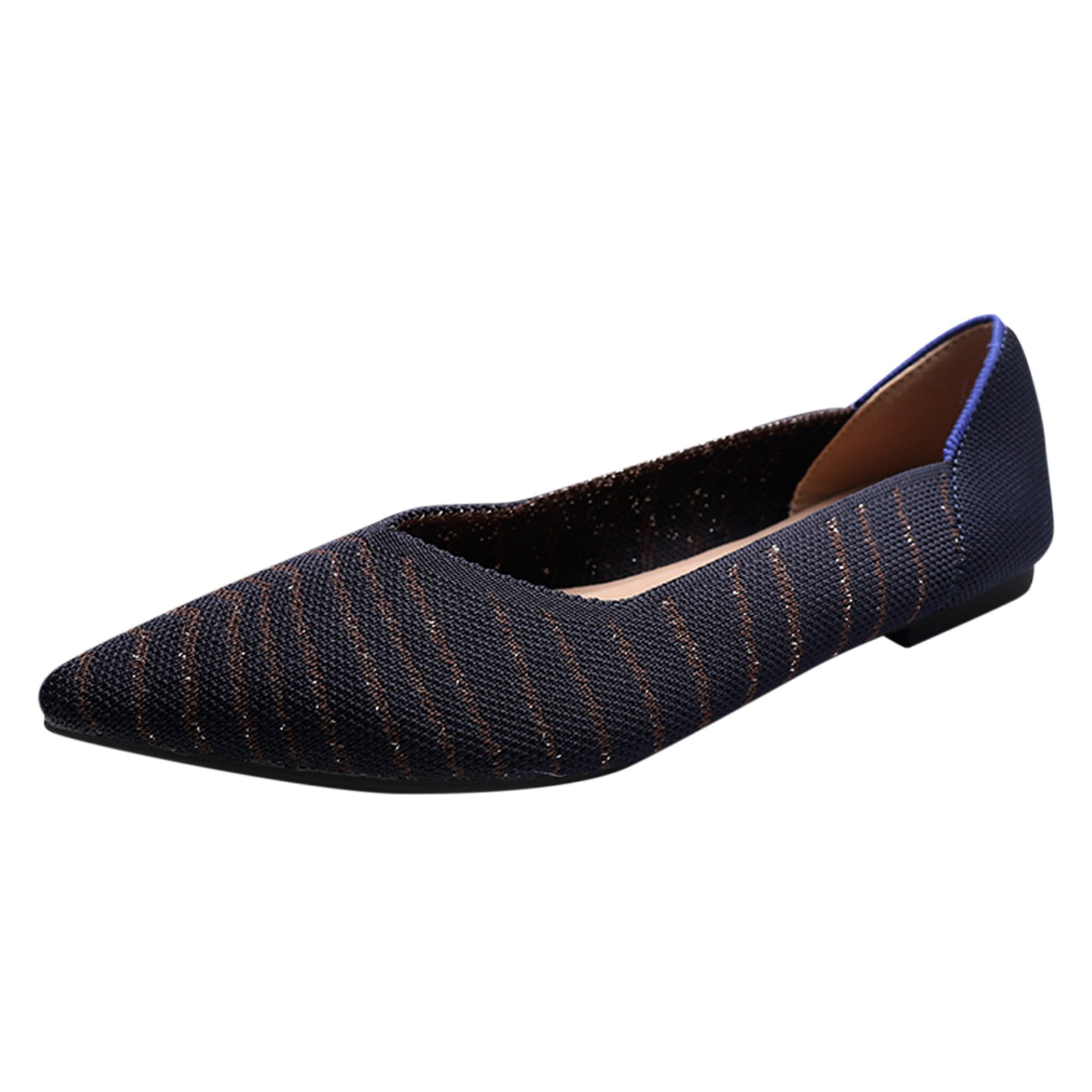 TOWED22 Women's Flats Pointed Flats Shoes Women Breathable Ballet Flats ...