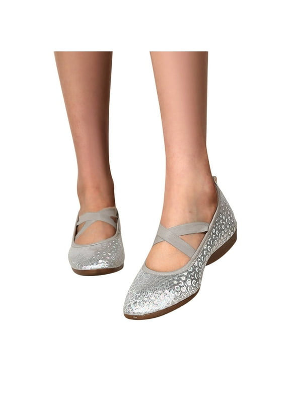 Silver Dress Shoes