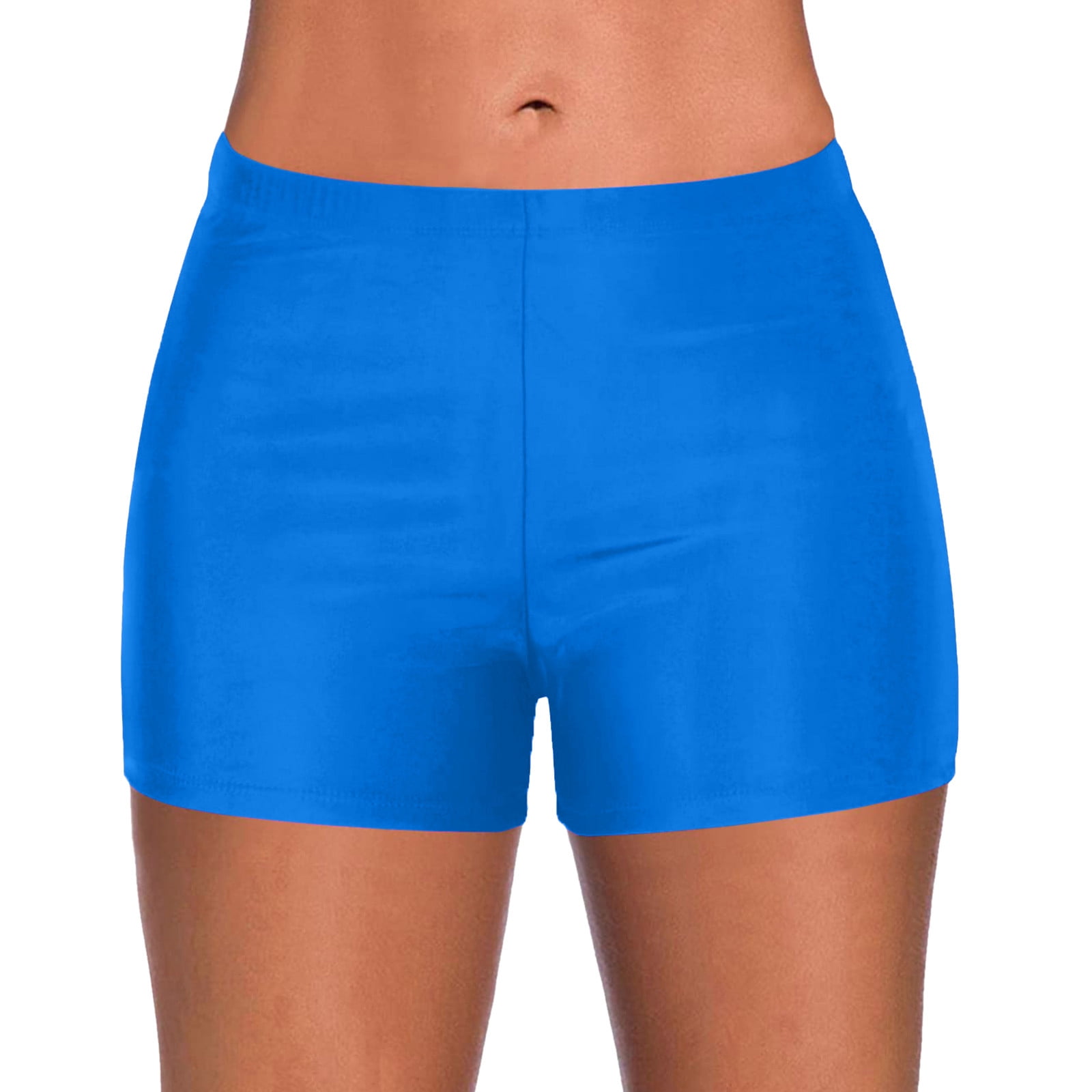 TOWED22 Women's Long Swim Board Shorts High Waisted Swimming Bottoms ...