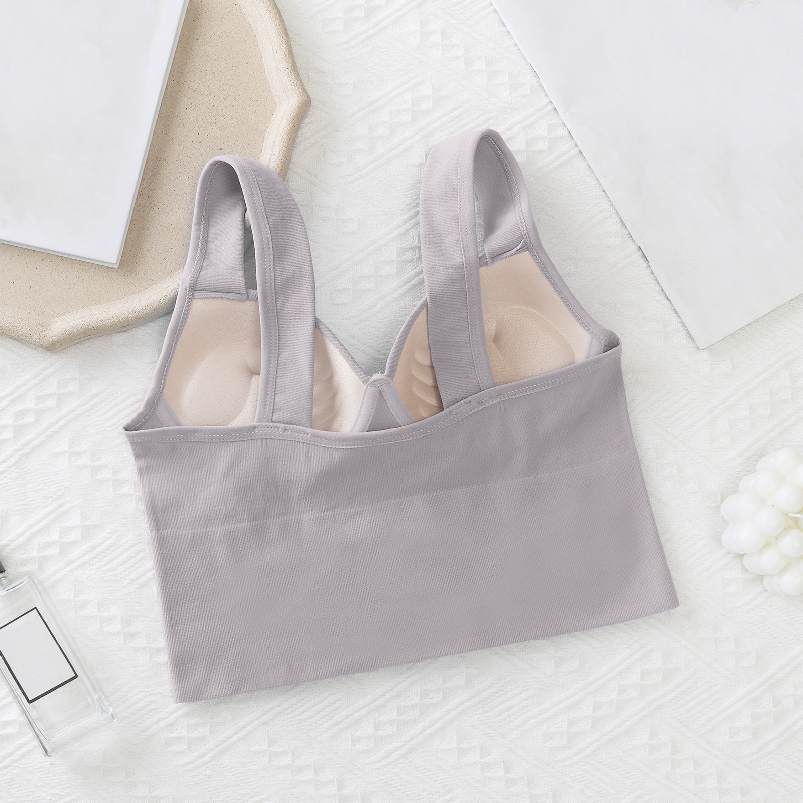 TOWED22 Womens Bras,Bra Seamless Comfort Fixed Pad Wireless Bras for ...