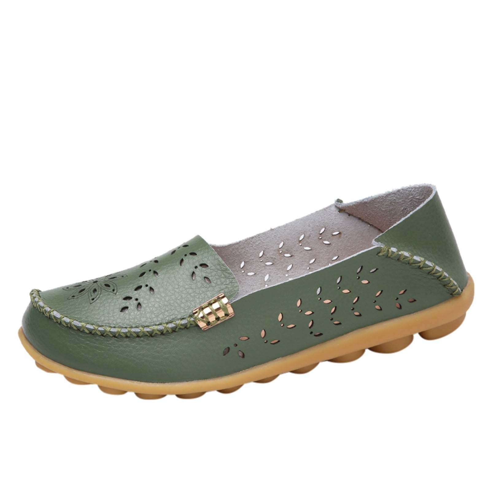 TOWED22 Womens Flats, Women's Casual Cute Slip On Comfort Walking Flats ...