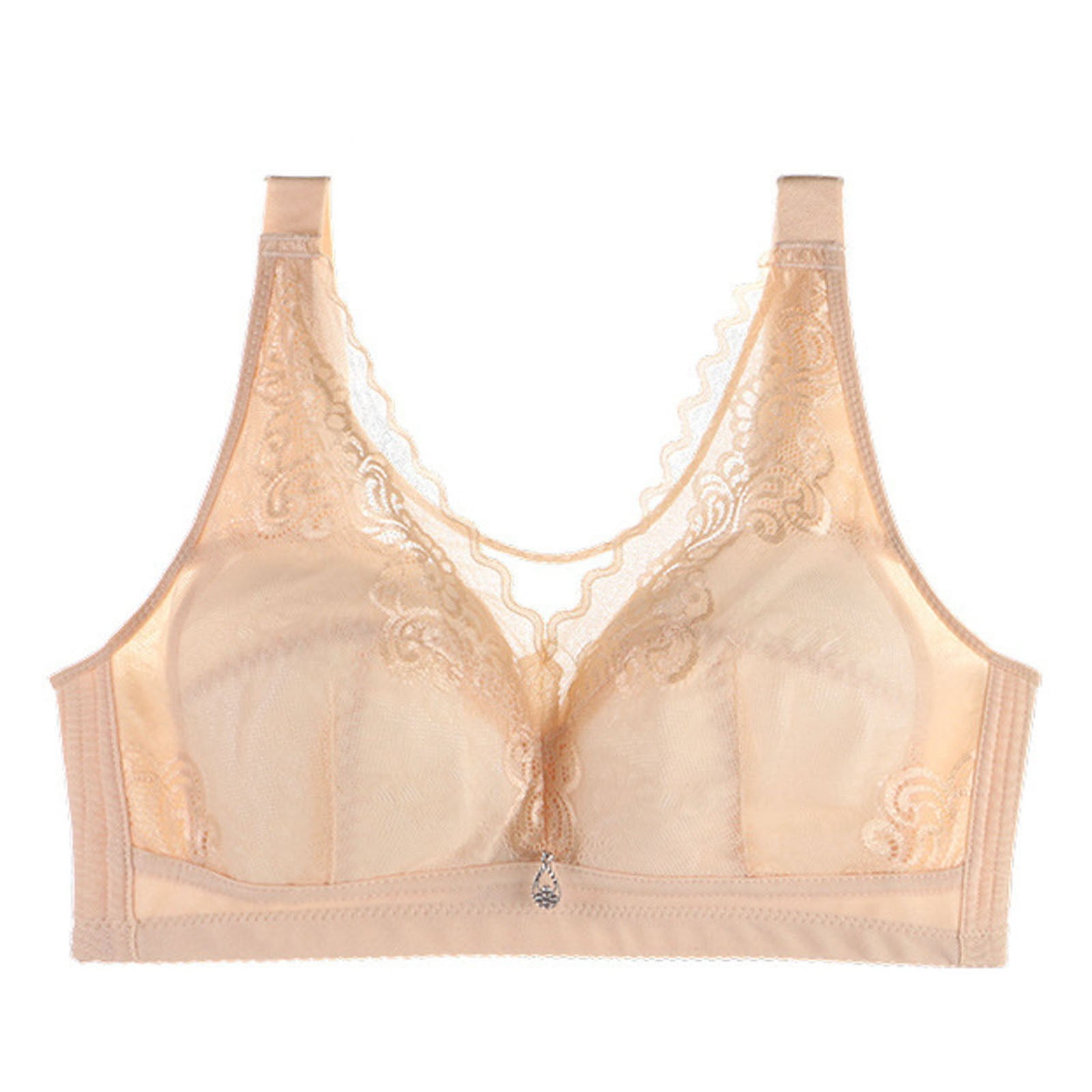 TOWED22 Womens Wireless Bras,Women's Plus Size Full Coverage Unlined ...