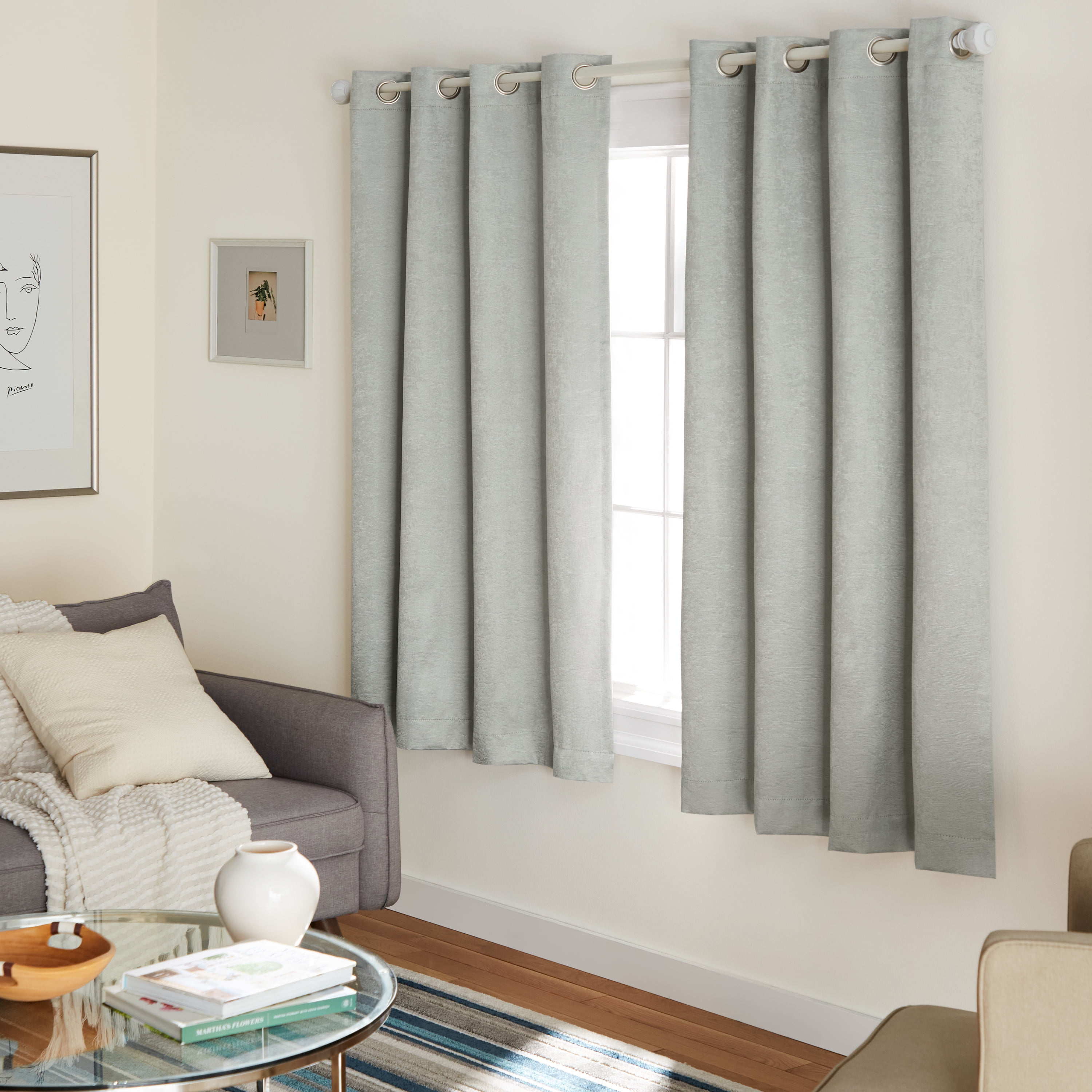 TOWN & COUNTRY EVERYDAY Lustre Solid Heavyweight Textured Sateen Indoor ...