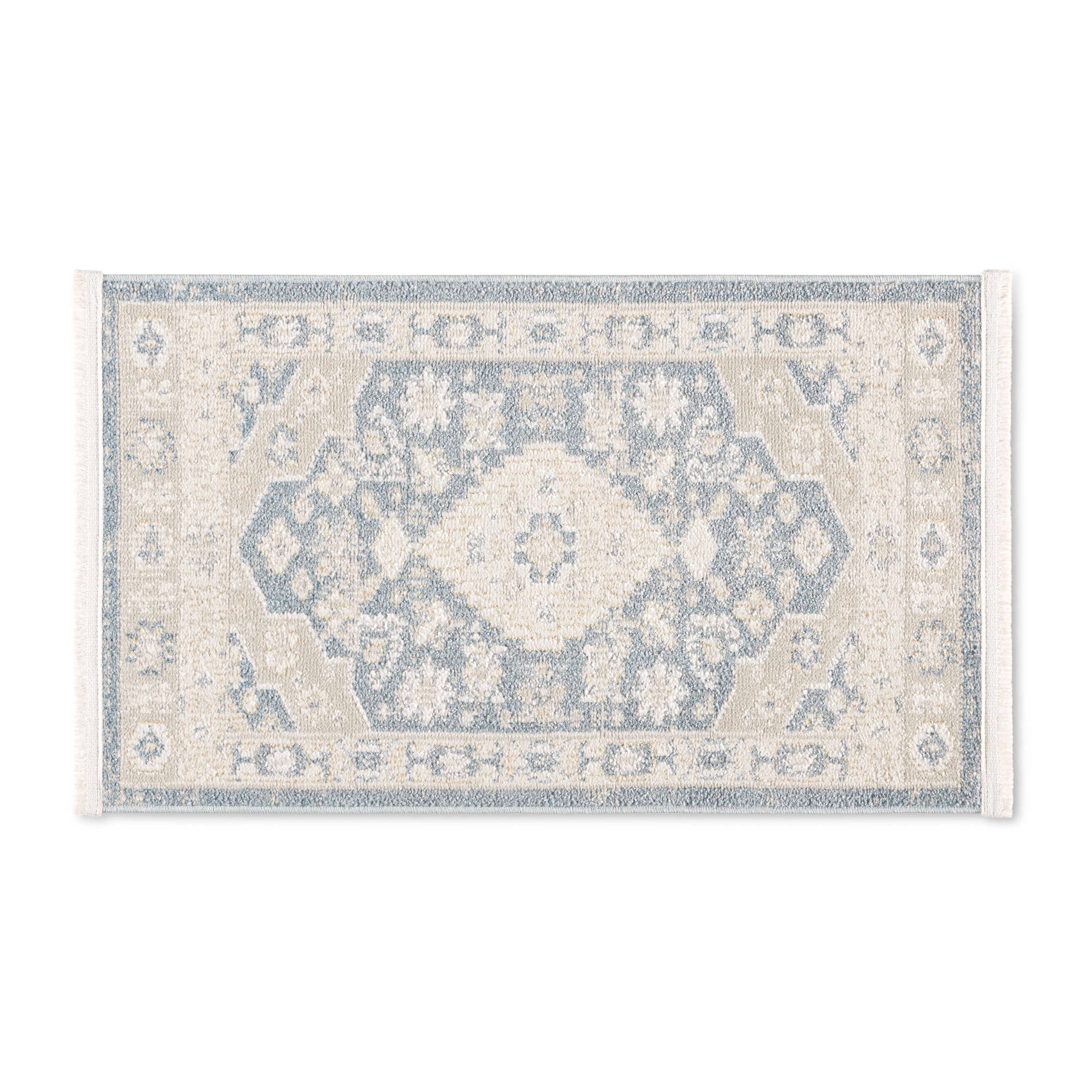 TOWN & COUNTRY EVERYDAY Rein Center Medallion Everwash® Washable Area ...