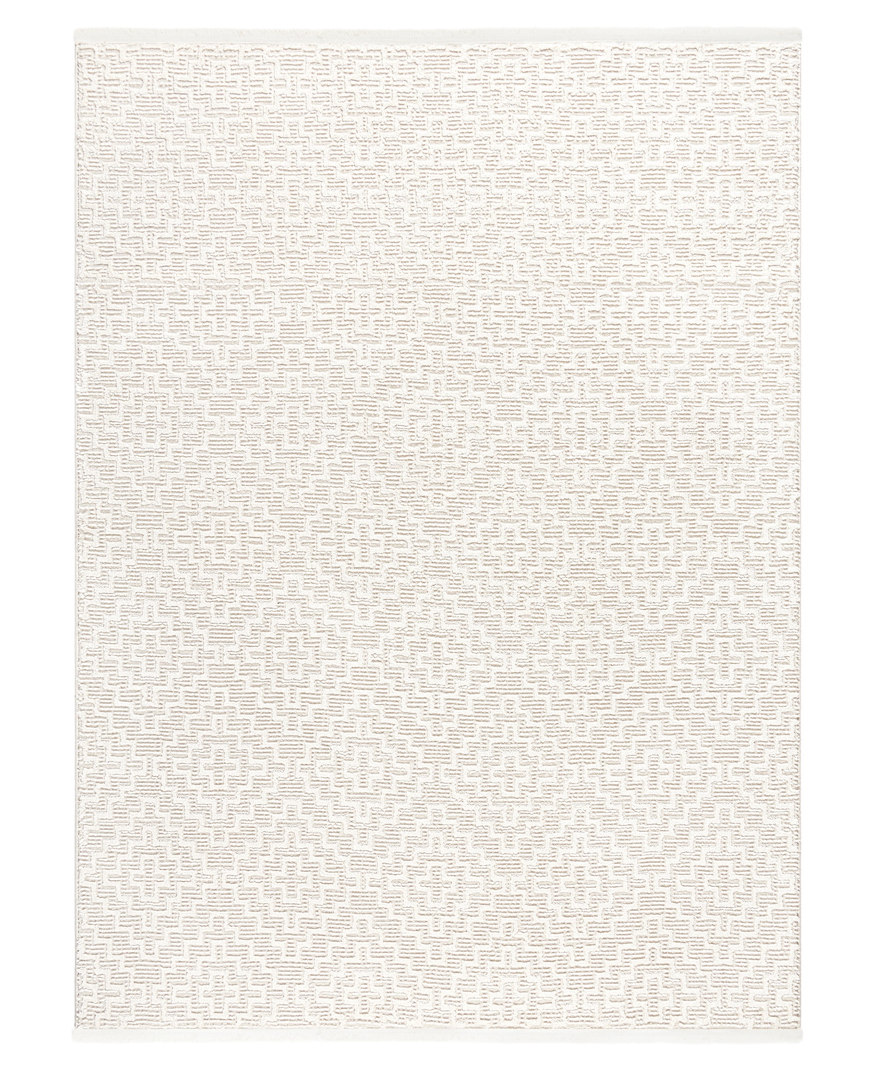 TOWN & COUNTRY LUXE Tretta Modern Geo Area Rug with Plush High-Low ...