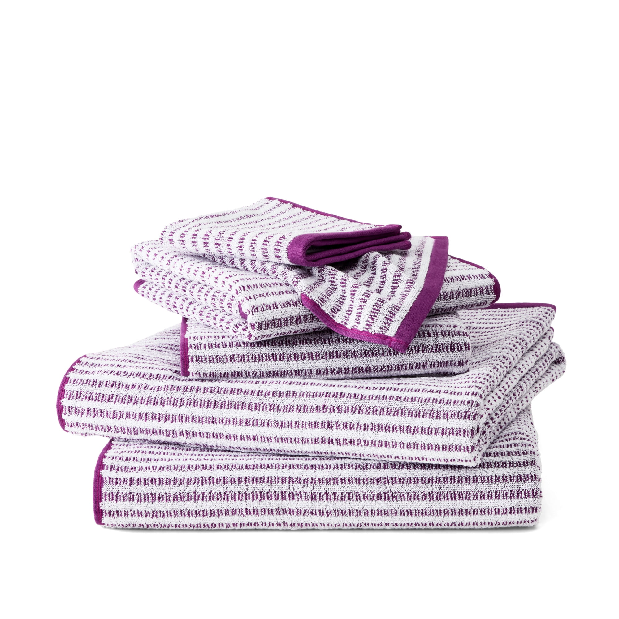 TOWN & COUNTRY PLAY 6-Piece Striped Reversible Terry Brights Set, 2 ...