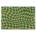 TOWN & COUNTRY TERRA Emmett Groovy Checkerboard Outdoor Door Mat ...