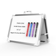 Magnetic Dry Erase Board, Double Sided, Desktop Tabletop Planner ...
