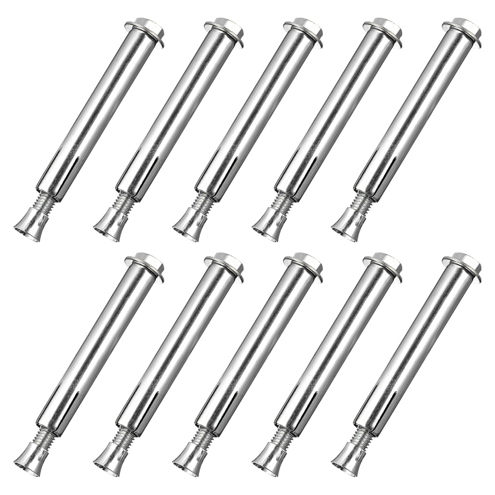 TOXMENT 10pcs Driveway Bolt Expansion Bolt Speeds Bumps Screw Expansion ...