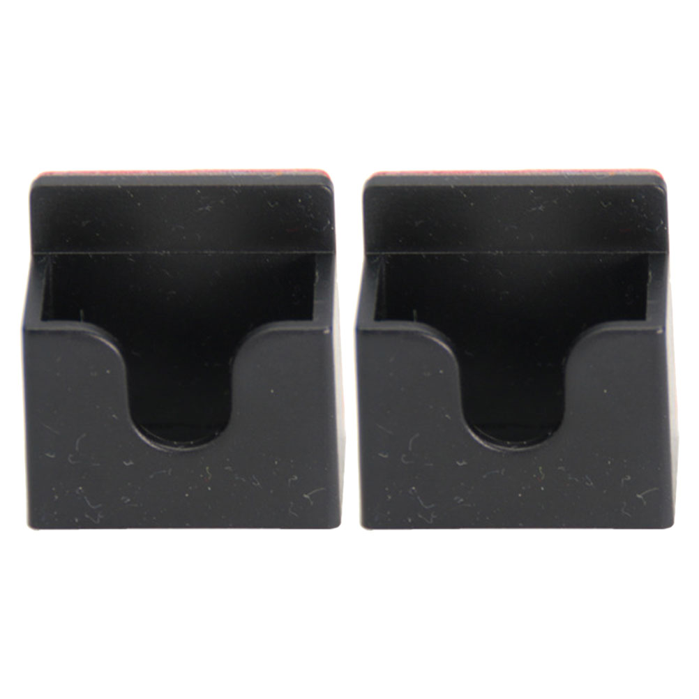 TOXMENT 2 Pcs Universal Ham Cb Radio Microphone Mic Hangers Holder Mount With Adhesive Back Cb ...