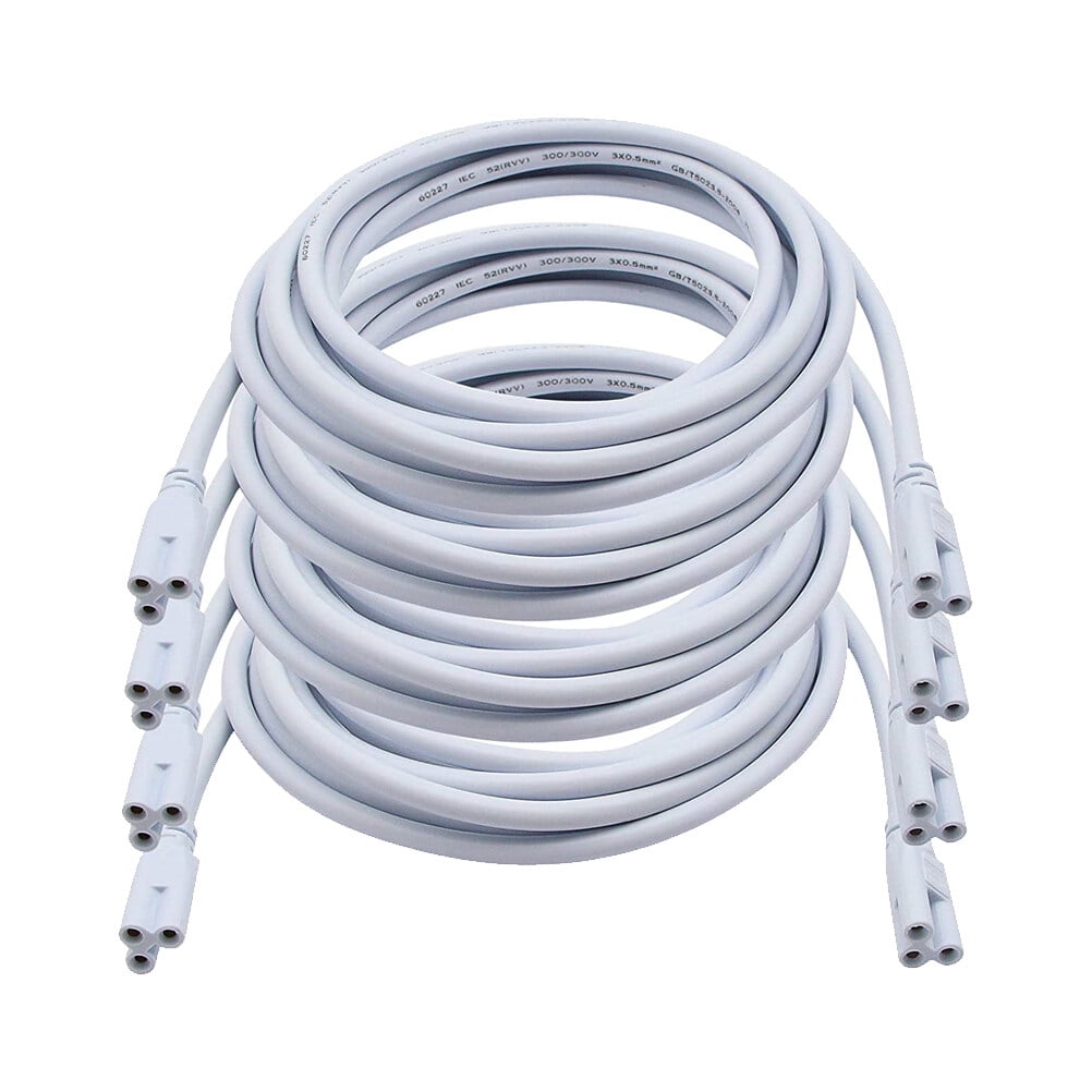 TOXMENT 4pcs LED Tube Connector Double Male Extension Cord for ...