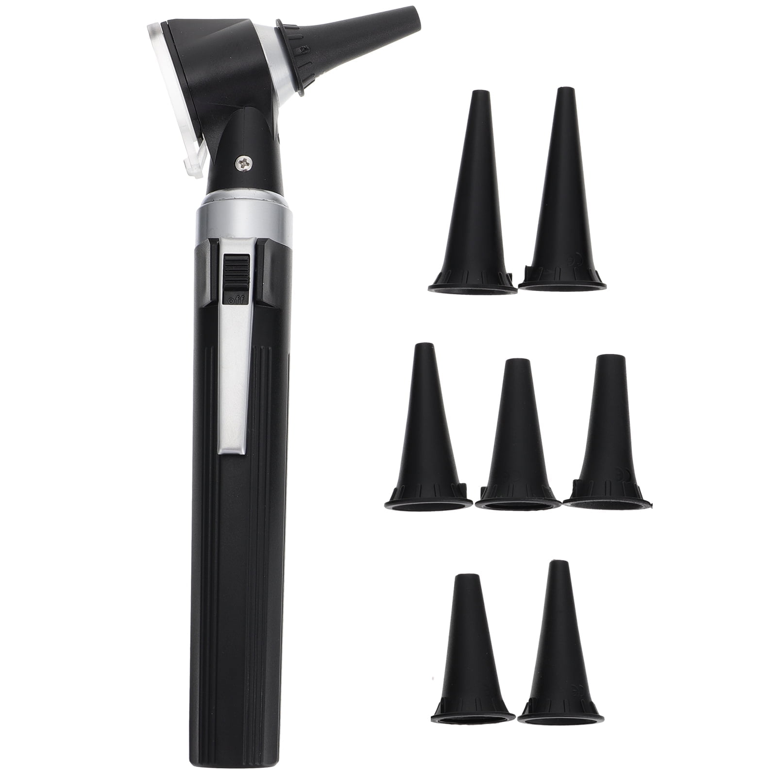 TOXMENT Ear Scope Set Ear Speculum Diagnostic Otoscope Tool LED Light ...