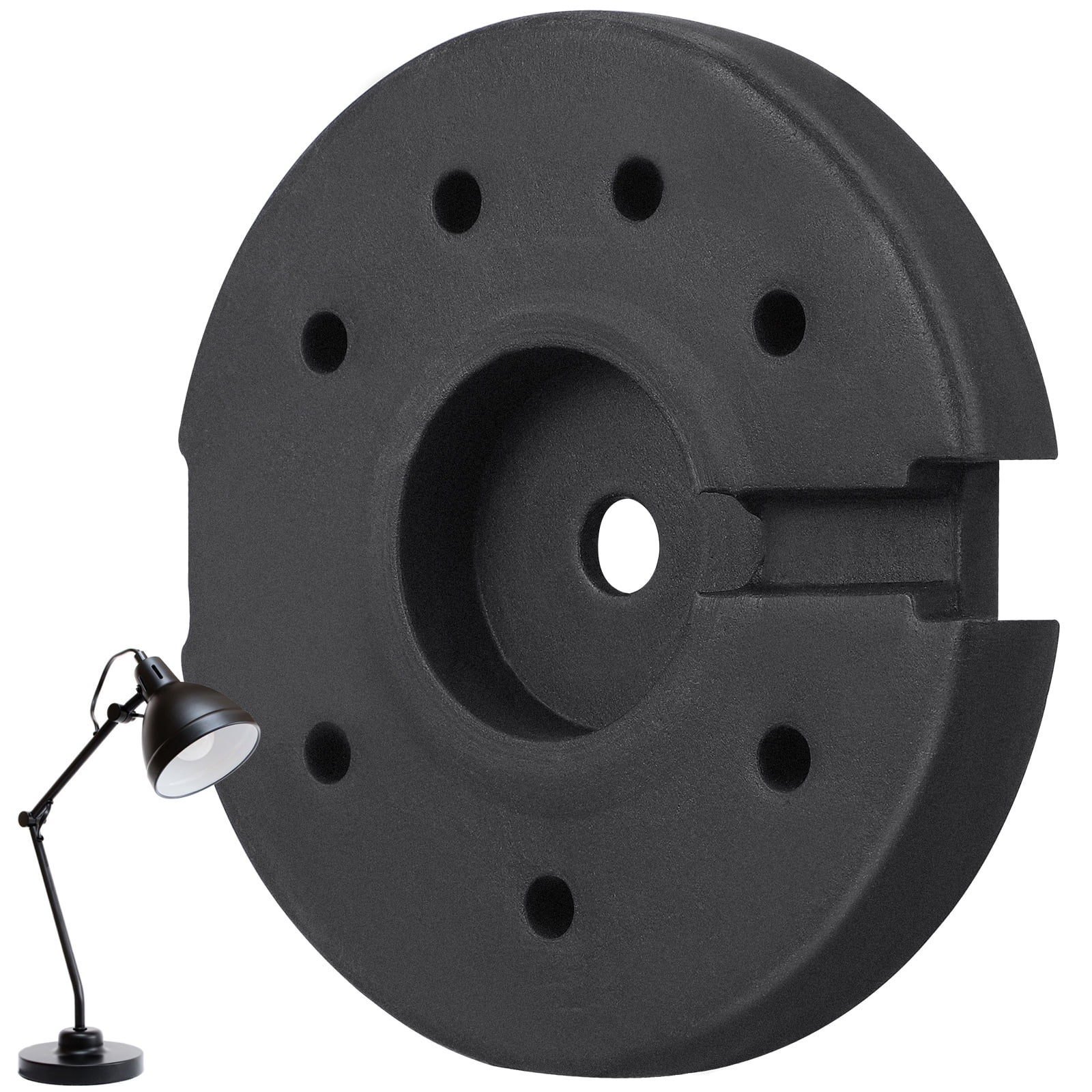 TOXMENT Floor Lamp Base Counterweight Iron Desk Lamp Weights for Home ...