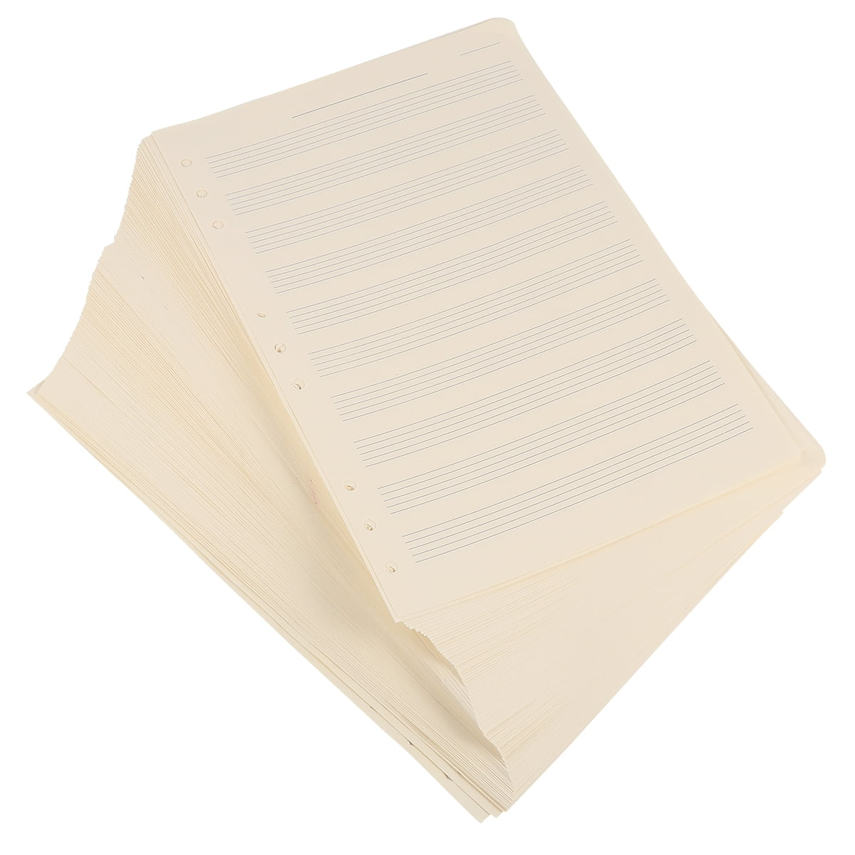 TOXMENT Music Manuscript Notebook Refill 100 Sheets 3mm 10 Rows Loose ...