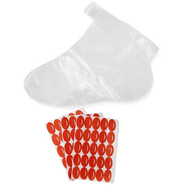TOXMENT Plastic Foot Covers for Moisturizing and Pedicure - Walmart.com