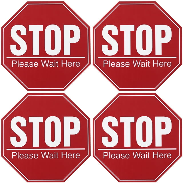 TOXMENT Toddmomy 5 Stop Sign Stickers for Traffic Control & Safety ...