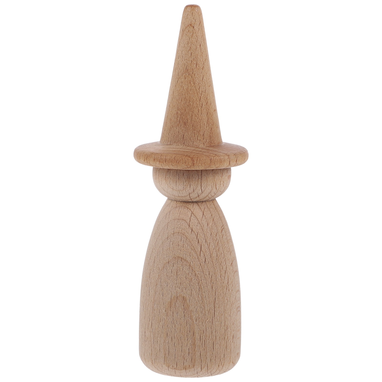 TOXMENT Wooden Figure Wood Peg Doll Pretend Toy Blank Wooden Peg Dolls ...