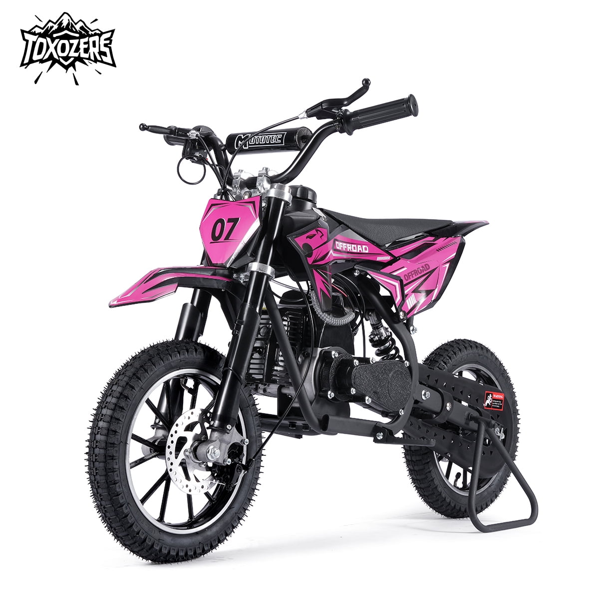 TOXOZERS 50CC Dirt Bike,Upgraded 2-Stroke Gas Powered Mini Bike for ...
