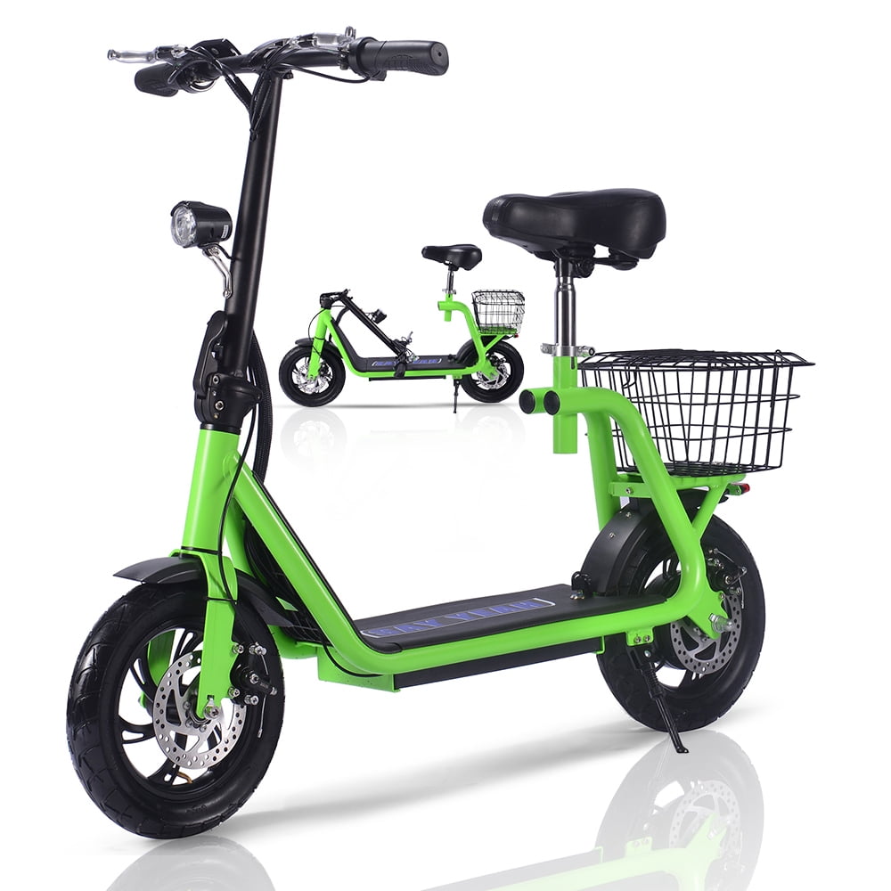 TOXOZERS E Scooter,Foldable 500W Electric Scooter with Seat for adults ...