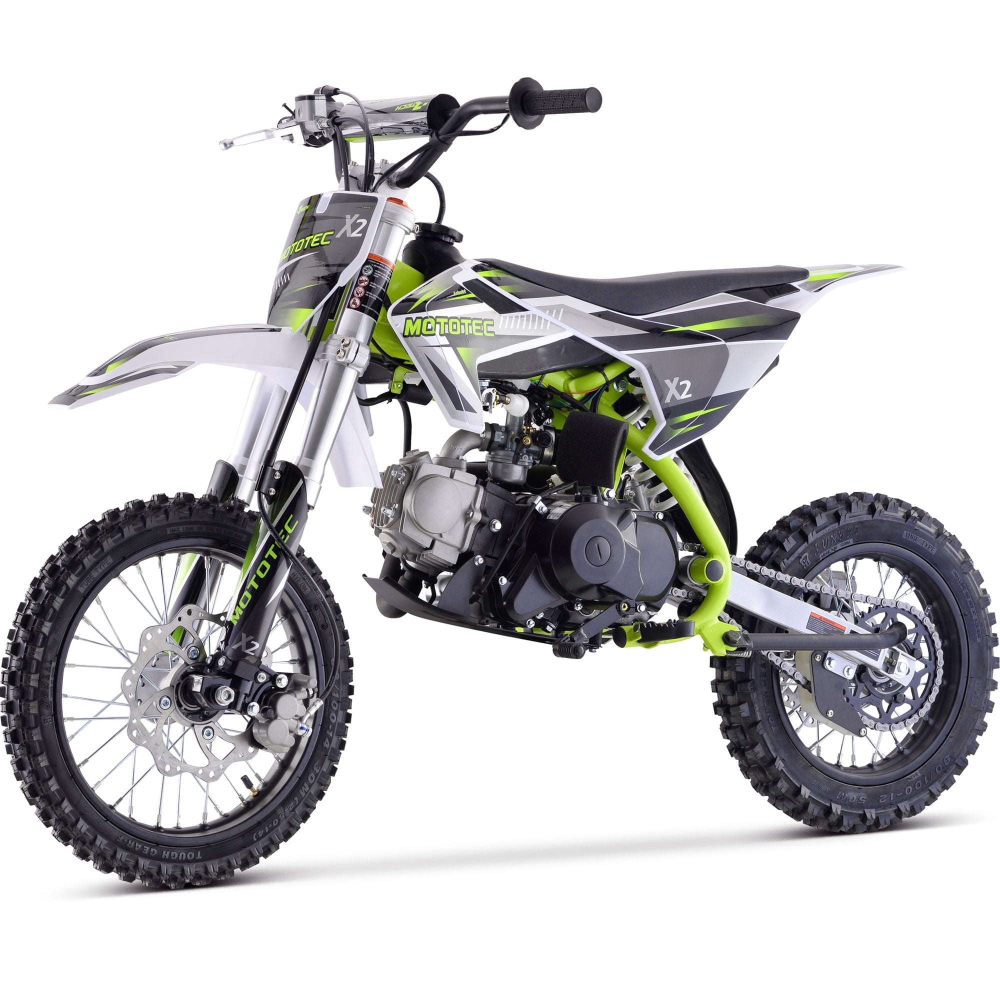 TOXOZERS Gas Dirt Bike,110CC 4-Stroke Dirt Bike for Youth and Adult,EPA ...