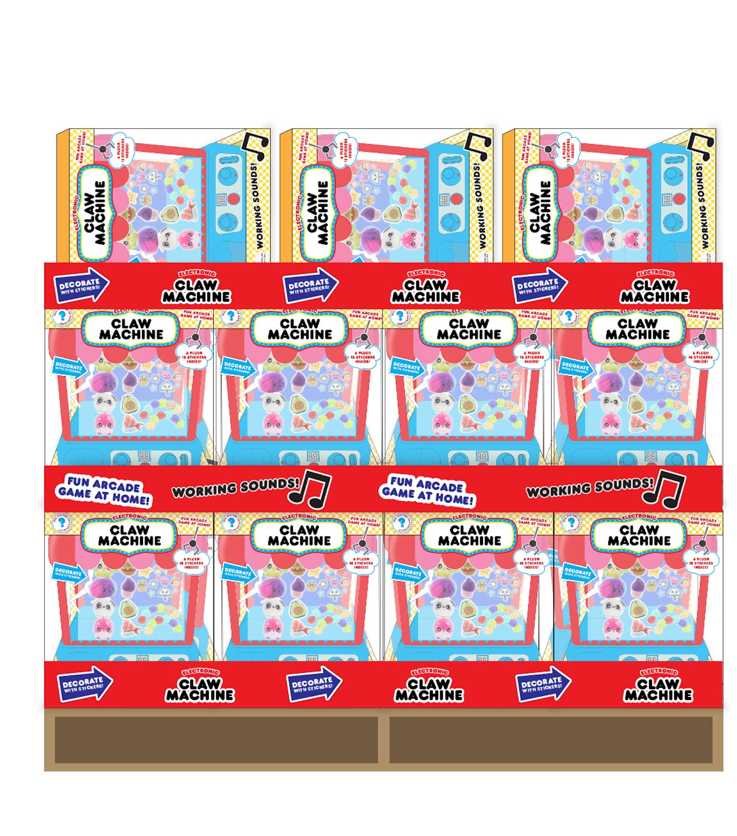 TOY CRANE MACHINE PLUSH - Walmart.com