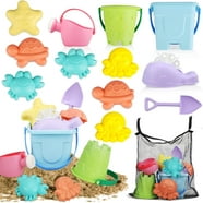 21 Piece Dinosaur Bones Sand Mold Beach Set - Sand Castle Set with Dino ...