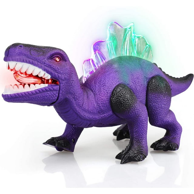 TOY Life Robotic Dinosaur - Walks, Lights Up, Roars with Moving Mouth ...