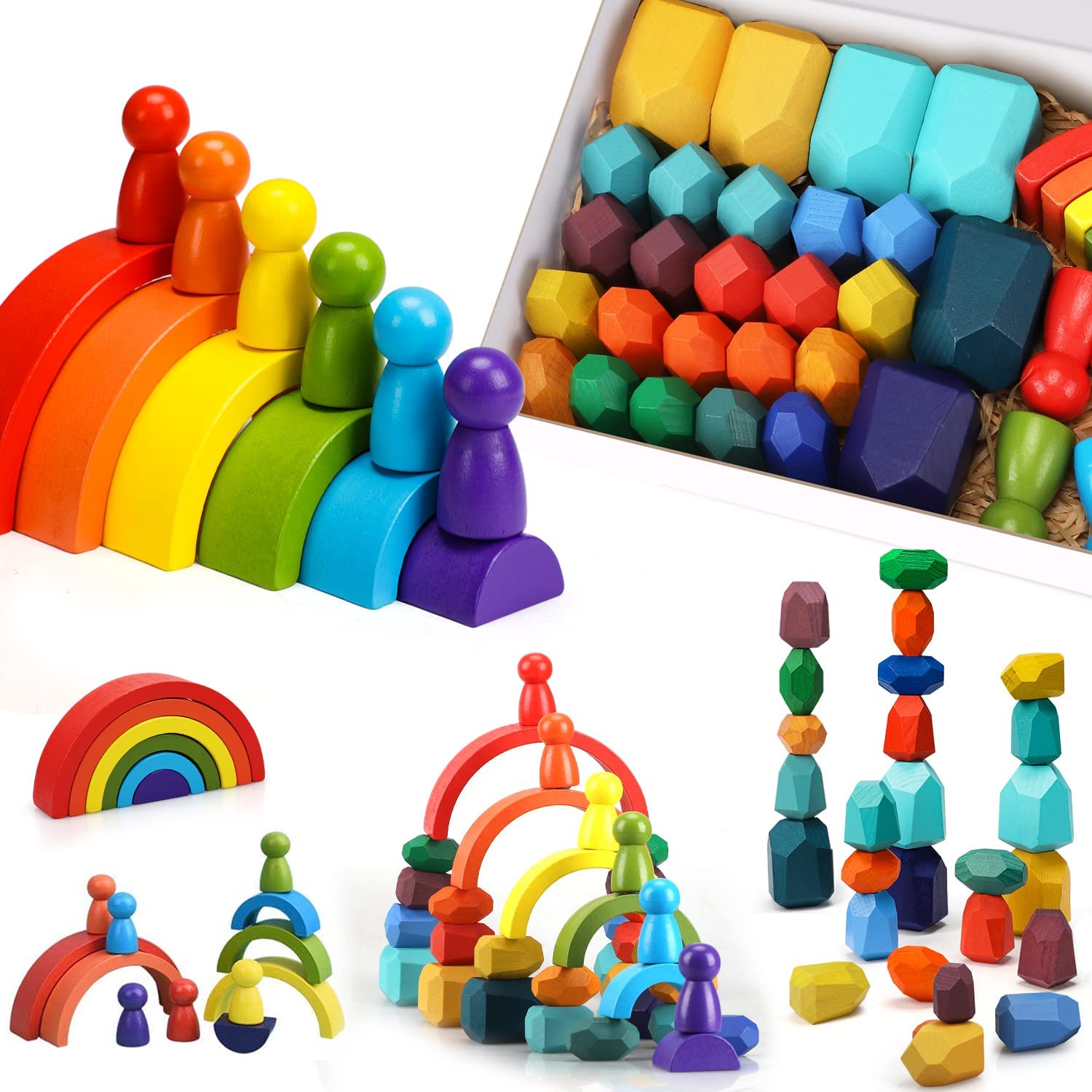 Fisher-Price Brilliant Basics Rock-a-Stack - Walmart.com