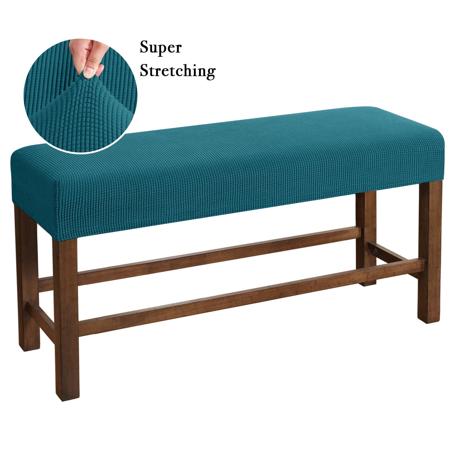 TOYAN Chair cover pineapple grid elastic all-inclusive bench cover home ...