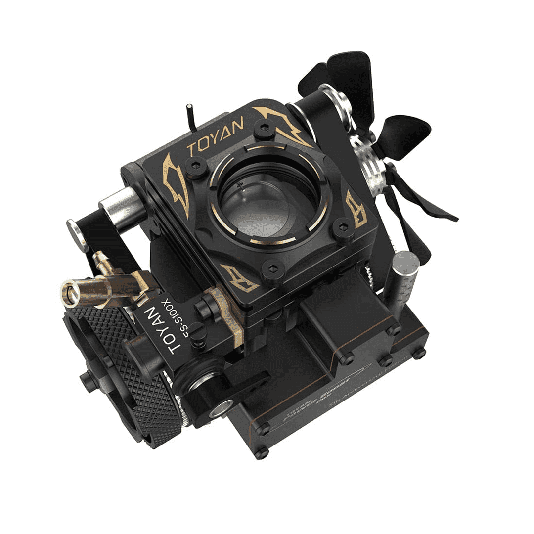 TOYAN FS-S100AT 4-Stroke Gasoline/Nitro Engine Model Kit DIY Engine ...