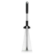 Orientools 43"-66"Garden Leaf Rake, Adjustable Lightweight Steel Handle ...
