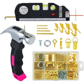 HANGMAN Pro Picture Hanging Tool Kit, Leveler Set, Photo & Painting ...