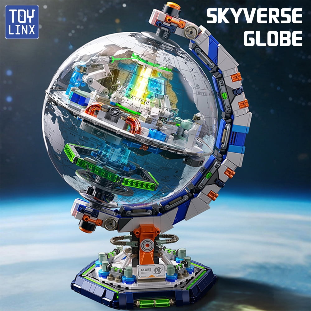 TOYLINX Creative Technology Space Station 1793PCS Globe Building Blocks ...