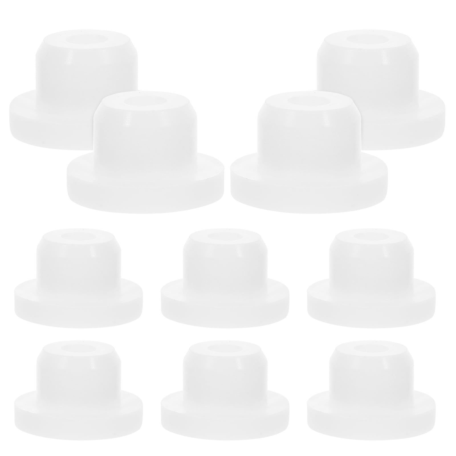 TOYMYTOY 10pcs Silicone Rubber Round Hole Plugs Waterproof Dustproof ...