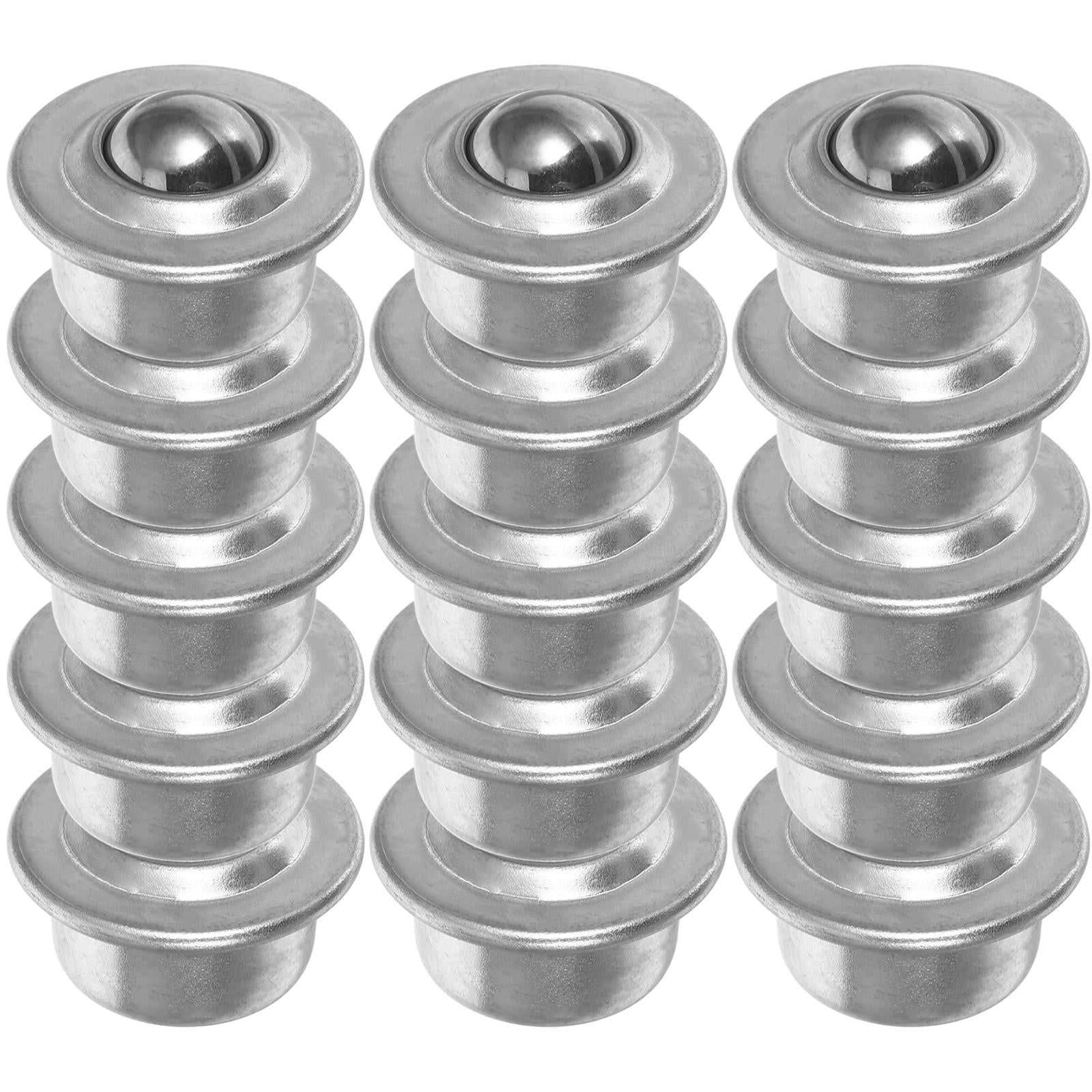 TOYMYTOY 16Pcs Plated Silver Roller Transfer Bearings with Solid Ball ...