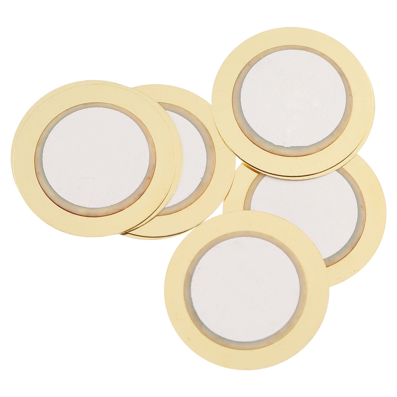 TOYMYTOY 50Pcs Guitar Piezoelectric Pickup Discs with High and Low ...