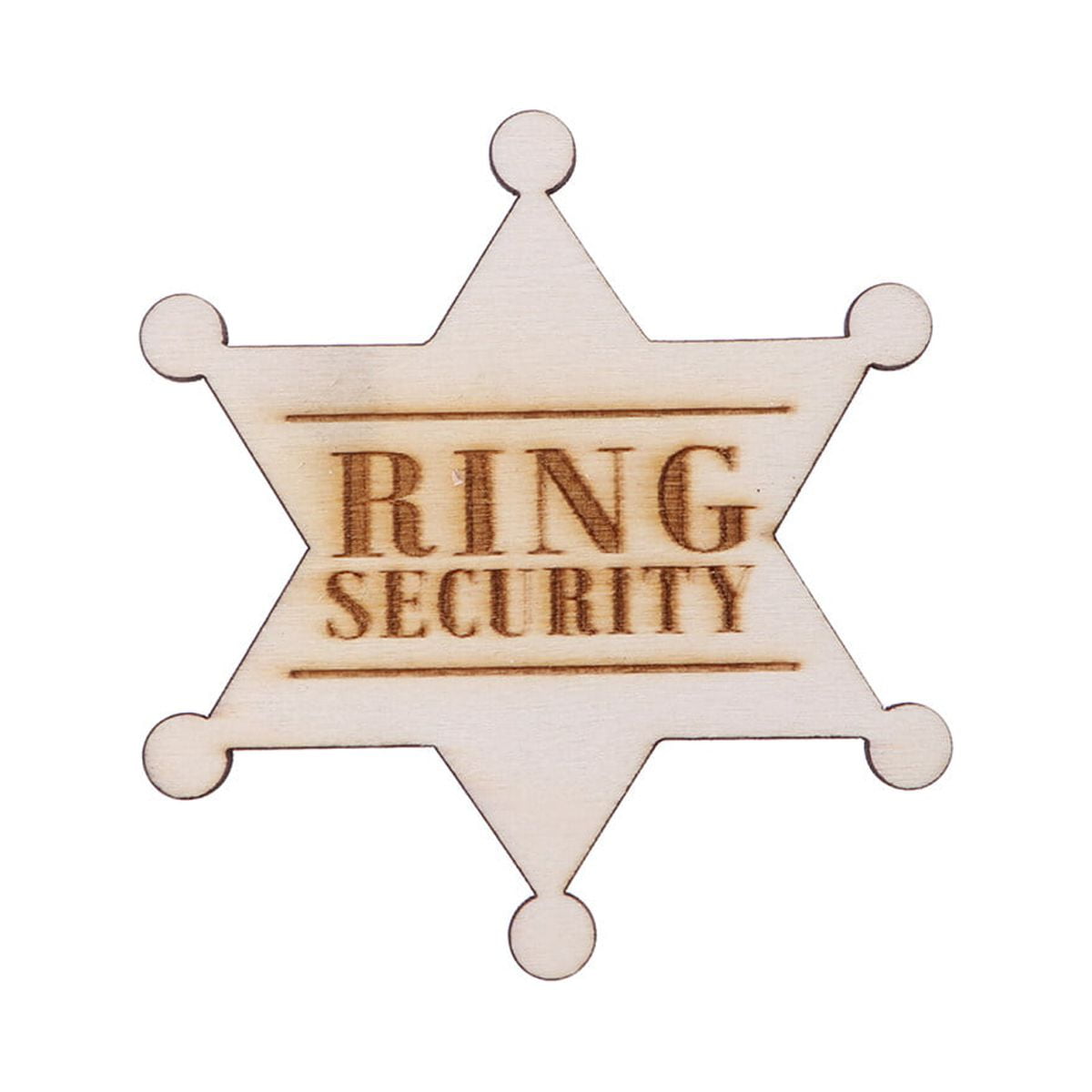 Wedding Ring Security Badge