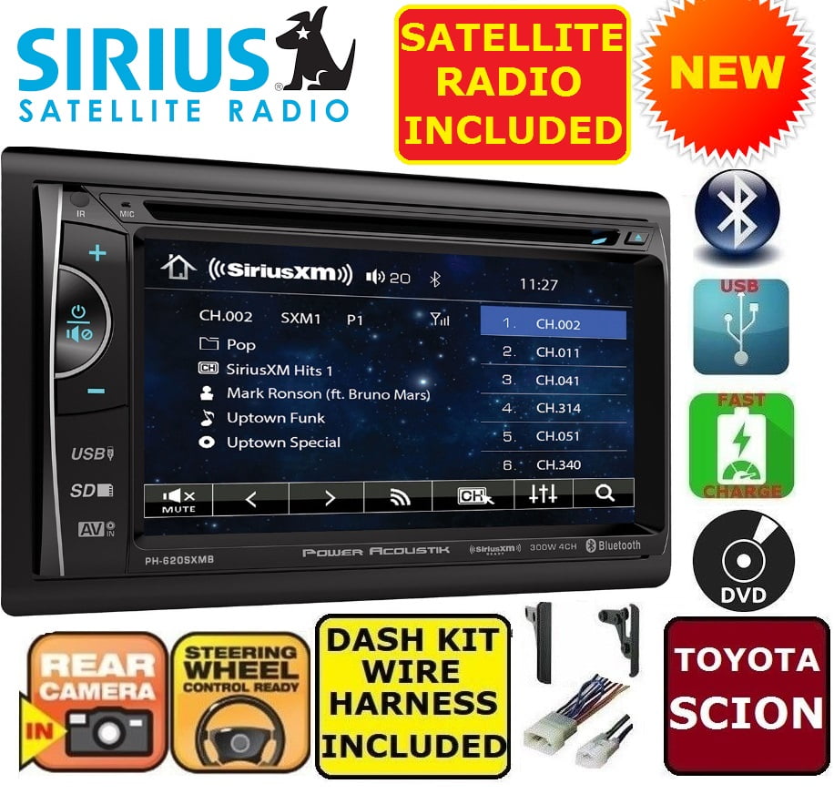 TOYOTA SCION Dvd Bluetooth USB Radio Stereo Car Installation Double Din ...