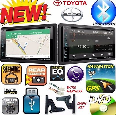 TOYOTA SCION GPS NAVIGATION SYSTEM Dvd Cd Bluetooth Usb Aux BT Car ...